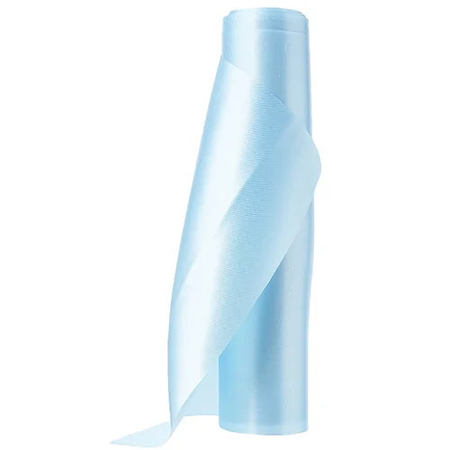 Baby Blue Wide Ribbon For Wrapping Cars, Blue Car Bows